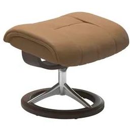 Fu&szlig;hocker stressless "Mayfair", braun (taupe paloma), B:55cm H:41cm T:39cm, Leder BATICK: BATICK ist ein leicht korrigiertes, durchgef&auml;rbtes und genarbtes M&ouml;belleder, bei dem die meisten Unebenheiten und Spuren in der Regel entfernt wurden.;Leder PALOMA: PALOMA ist ein durchgef&auml;rbtes Semianilin-M&ouml;belleder mit nat&uuml;rlicher Narbung.;ROHLEDER Stoff Q2 FARON: Ein fester zuverl&auml;ssiger Boucl&eacute; mit einem s
