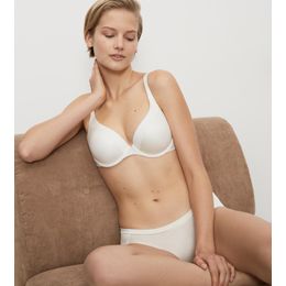 B&uuml;gel-BH Triumph "Body Make-up Soft Touch", Damen, Gr. 75, Cup C, beige (vanille), Microtouch, Obermaterial: 51% Polyamid, 26% Elasthan, 23% Polyester, unifarben, BHs B&uuml;gel-BH, leichte Polsterung, weich, mit Schale, nahtlos vorgeformt