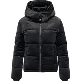 Steppjacke Ragwear "Steppjacke Roobie Velvet YOUMODO", Damen, Gr. M, schwarz, Obermaterial: 100% Polyester PES. Obermaterial: Futter: 100% Polyester PES. 100% Polyester PES., Jacken Steppjacke