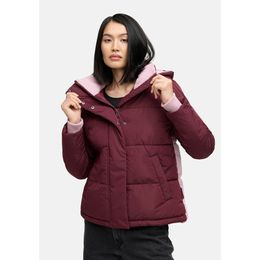 Winterjacke Marikoo "Marikoo Omariaa Damen Winter Stepp Jacke N087", Damen, Gr. XS, rot (wine), Obermaterial: 100% Polyester PES., Jacken Winterjacke
