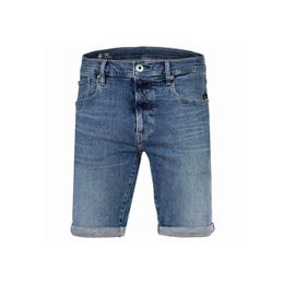 G-Star Raw Webhose G-STAR "Jeans 3301 Slim Short", Herren, Gr. 30, N-Gr, blau, Obermaterial: 94% Baumwolle CO. 4% Elastomultiester ELE. 2% Elasthan EL., Hosen Webhose
