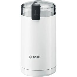 Bosch Kaffeem&uuml;hle "TSM6A011W, Edelstahl-Schlagmesser, Sicherheitsfunktion", wei&szlig;, H:17cm, Kaffeem&uuml;hlen, 180 W, 75g Bohnenbeh&auml;lter, elektrisch, wei&szlig;, Kaffeem&uuml;hle