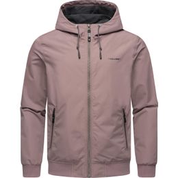 Outdoorjacke Ragwear "&Uuml;bergangsjacke Perci", Herren, Gr. L, rosa (mauve), Obermaterial: 100% Polyester PES. Obermaterial: Futter: 100% Polyester PES., Jacken Outdoorjacke