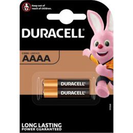 Duracell&reg; Batterien, Spannung 1,5 V, AAAA, Alkaline, 2 St&uuml;ck in Blisterpack