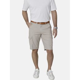 Bermudas Babista "Bermuda ZANMO", Herren, Gr. 54, N-Gr, beige, Obermaterial: 100% Baumwolle CO., regular fit, Hosen Bermudas