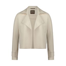 Jackenblazer Cartoon "Casual-Jacke mit Taschen", Damen, Gr. 44, beige (sheer bliss), Obermaterial: 95% Polyester PES. 5% Elasthan EL., Blazer Jackenblazer