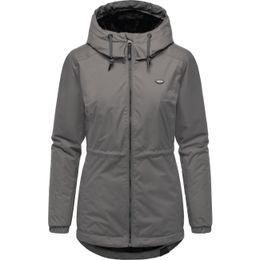 Winterjacke Ragwear "Winterjacke Dankka Warm", Damen, Gr. XL, grau (stone grau25), Obermaterial: 100% Polyester PES. Obermaterial: Futter: 100% Polyester PES. 100% Polyester PES., Jacken Winterjacke