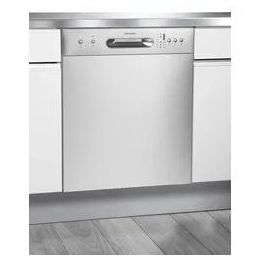 Hanseatic Unterbaugeschirrsp&uuml;ler "HGU6082E127735BI", Energieeffizienz: E (A-G), silber (edelstahl), B:59,8cm H:81,5cm T:57cm, Geschirrsp&uuml;ler, inkl. 3 Jahre Herstellergarantie