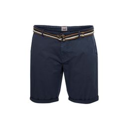 Chinoshorts Blend "Chinoshorts BHBBruno", Herren, Gr. 3X, N-Gr, blau (marineblaus), Obermaterial: 97% Baumwolle CO. 3% Elasthan EL., Hosen Chinoshorts