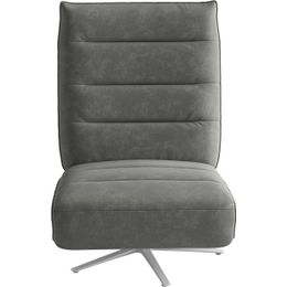 Sit & More TV-Sessel SIT & MORE "Eve", grau, B:80cm H:109cm T:98cm, 98% Polyester 2% Polyamid, Sessel, TV-Sessel, mit Herz-Waage und 2 Motoren, Bedienfelder im Sitz