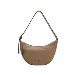 Beuteltasche SURI FREY "Beutel SFY Lorrey", Damen, Gr. B/H/T: 40cm x 22cm x 13cm 0, grau (taupe 900), Polyurethan, Taschen Beuteltasche