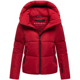 Steppjacke Navahoo "Steppjacke Frostherz XIV", Damen, Gr. XXL, rot (deep rot), Obermaterial: 100% Polyester PES. Obermaterial: Futter: 100% Polyester PES. 100% Polyester PES., Jacken Steppjacke