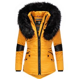 Winterjacke Navahoo "Winterjacke Nirvana", Damen, Gr. XS, gelb, Obermaterial: 100% Polyester PES. Obermaterial: Futter: 100% Polyester PES. 100% Polyester PES., Jacken Winterjacke
