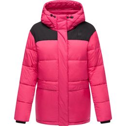 Anorak Ragwear "Steppjacke Wikesh", Damen, Gr. XXL, pink (fuchsia), Obermaterial: 100% Nylon NY. 100% Polyester PES. Obermaterial: Futter: 100% Polyester PES. 100% Polyester PES., Jacken Anorak