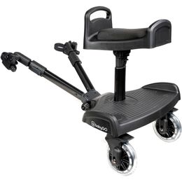 Buggyboard BABYGO "WeGO mit Sitz", Baby, schwarz, Kunststoff, Buggyboards Buggyboard