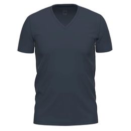 Unterhemd Ammann "T-Shirt Day Modern / Close to you", Herren, Gr. 7, N-Gr, blau (nightblau), Obermaterial: 93% Baumwolle CO. 7% Elasthan EL., Unterhemden Unterhemd