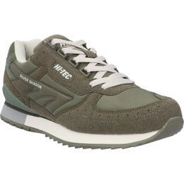 Sneaker Hi-Tec "Hi-Tec-Schuhe Silver Shadow OG", Herren, Gr. 45, Normalschaft, seetang, dunkles olivgr&uuml;n, kreide, 95% EVA/5% Textil, 70% Synthetik/30% Textil, Schuhe Sneaker