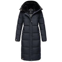 Winterjacke Marikoo "Marikoo Reliziaa Damen Winterjacke B936", Damen, Gr. 3XL, blau (navy), Obermaterial: 100% Polyester PES., Jacken Winterjacke