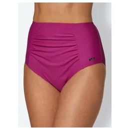 Bikini-Hose feel good, Damen, Gr. 48, N-Gr, pink (magenta), Elasthan, Polyamid, Badehosen Bikini-Hose
