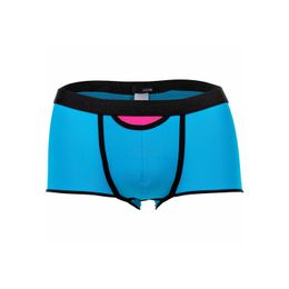 Boxershorts HOM "Boxershort Trunk HO1 Plume up 1er Pack", Herren, Gr. XXL, blau (t&uuml;rkis), Obermaterial: 76% Polyamid PA. 24% Elasthan EL., Unterhosen Boxershorts