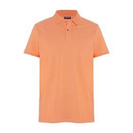 Poloshirt Chiemsee, Herren, Gr. M (48/50), melon, 100% Baumwolle, ohne Ausschnitt, Shirts Poloshirt