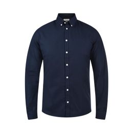 Businesshemd Casual Friday "Businesshemd CFArthur", Herren, Gr. XXL, N-Gr, blau (navy blazer), Web, Obermaterial: 98% Baumwolle CO. 2% Elasthan EL., slim fit normal, Hemden Businesshemd