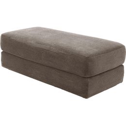 Jockenh&ouml;fer Hocker JOCKENH&Ouml;FER GRUPPE "Allround, B: 122 cm", taupe, B:122cm H:44cm T:58cm, 100% Polyester, Hocker, Hocker, vielseitig nutzbar, viele Farben und Qualit&auml;ten w&auml;hlbar