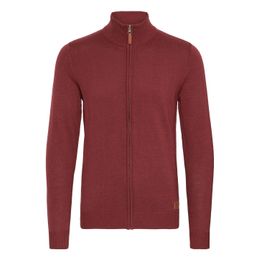 Strickjacke Blend "Strickjacke BHNorman", Herren, Gr. M, rot (andorra rot), Obermaterial: 50% Baumwolle CO. 50% Polyacryl PAN., Strickjacken Strickjacke