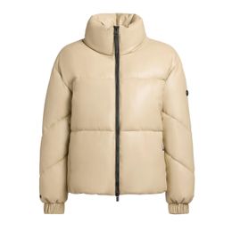 Steppjacke Khujo "Outdoorjacke Khalia", Damen, Gr. S, beige, Obermaterial: 100% Polyurethan PU. Obermaterial: Futter: 100% Polyester PES. 100% Polyester PES., Jacken Steppjacke
