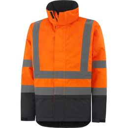 Arbeitsjacke Helly Hansen "Alta Warnschutz", Herren, Gr. XS, orange, Obermaterial: 100% Polyester PES., Jacken Arbeitsjacke