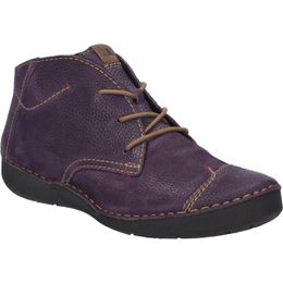 Stiefelette Josef Seibel "Fergey 18, purple", Damen, Gr. 40, lila, Obermaterial: 100% Rindsleder Leather cow., Schuhe Stiefelette
