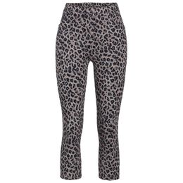 Gina Benotti Damen Capri-Leggings mit Leo-Muster