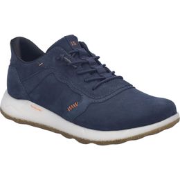 Sneaker Josef Seibel "Cheryl 03, ocean", Damen, Gr. 42, blau (ocean), Obermaterial: 100% Rindsleder Leather cow., Schuhe Sneaker