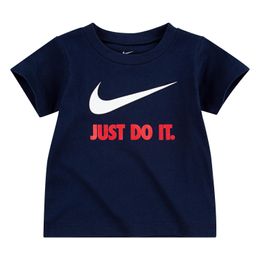 T-Shirt Nike Sportswear "TE-S/S TEE", Jungen, Gr. 92 (24), obsidian, un, Obermaterial: 100% Baumwolle, Shirts T-Shirt, f&uuml;r Babys