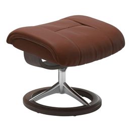 Fu&szlig;hocker stressless "Mayfair", braun (copper paloma), B:55cm H:41cm T:39cm, Leder BATICK: BATICK ist ein leicht korrigiertes, durchgef&auml;rbtes und genarbtes M&ouml;belleder, bei dem die meisten Unebenheiten und Spuren in der Regel entfernt wurden.;Leder PALOMA: PALOMA ist ein durchgef&auml;rbtes Semianilin-M&ouml;belleder mit nat&uuml;rlicher Narbung.;ROHLEDER Stoff Q2 FARON: Ein fester zuverl&auml;ssiger Boucl&eacute; mit einem 