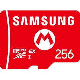 NINTENDO SWITCH 2 Speicherkarte "microSDXC EXPRESS 256 GB (Mario Design)", rot (rot, wei&szlig;), 256 GB, Speicherkarten, Speicherkarte