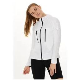 Laufjacke Endurance "Telly", Gr. 44, wei&szlig;, 88% Polyester, 12% Elasthan, mehrfarbig, normal, ohne Ausschnitt, Jacken, mit praktischer Kapuze