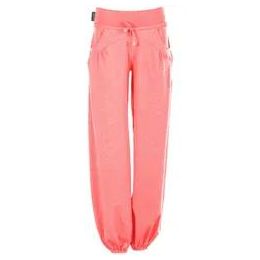 Dancehose WINSHAPE "WTE3", Damen, Gr. XL, Normalgr&ouml;&szlig;en, rot (neon coral), 48% Baumwolle, 48% Polyester, 4% Elasthan, Hosen, Dance-Style
