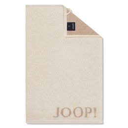 JOOP! G&auml;stehandtuch JOOP "G&auml;stetuch Classic Frottier 1er Pack" Gr. S, beige (creme), B:30cm, Obermaterial: 100% Baumwolle CO., Handt&uuml;cher, G&auml;stehandtuch