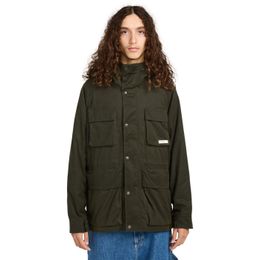 Parka Element "Field Waxed Parka", Damen, Gr. M, kalamata, Obermaterial: 100% Walkfrottier;, Jacken Parka