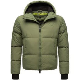 Steppjacke STONE HARBOUR "Winterjacke Tayroos XX", Herren, Gr. XXL, gr&uuml;n (pine olive), Obermaterial: 100% Nylon NY. Obermaterial: Futter: 100% Polyester PES. 100% Polyester PES., Jacken Steppjacke