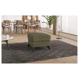 Sit & More Polsterhocker SIT & MORE "Astoria", gr&uuml;n (olive), B:63cm H:48cm T:74cm, 100% Polyester, Hocker, Polsterhocker, Passend zur "Astoria"-Serie