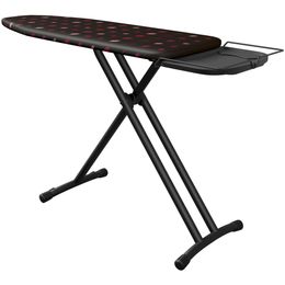 Laurastar B&uuml;gelbrett "Plusboard Lips", schwarz, B:125cm T:42cm, B&uuml;gelbretter, Mechanismus zum sicheren Verschlie&szlig;en, B&uuml;gelbrett