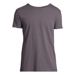 T-Shirt SALZHAUT "Shirt DIEK", Herren, Gr. L, grau (anthra), Obermaterial: 100% Baumwolle CO., Shirts T-Shirt