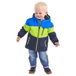 Skijacke "FISW 3 MNS SKI JCKT", Kinder, Gr. 110/116, blau, Obermaterial: 100% Polyester;Futter: 100% Polyester;F&uuml;llung: 100% Polyester, FIRST INSTINCT BY Killtec, Jacken Skijacke, Skijacke: wasserdicht, atmungsaktiv, warm, reflektierend
