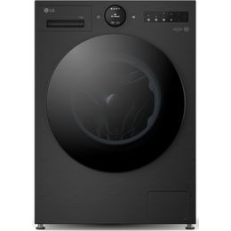 LG Waschmaschine "F4WX803YB", Energieeffizienz: A, schwarz, B:60cm H:85cm T:60cm, Waschmaschinen, Sicherheitsglast&uuml;r, Waschmaschine