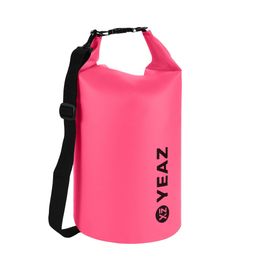Packsack YEAZ "Wasserfester Packsack 20L ISAR", Damen, Gr. 20, pink, Obermaterial: 100% PVC PVC., Taschen Packsack