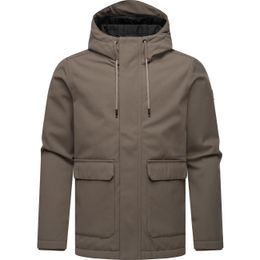 Winterjacke Ragwear "Winterjacke Mr Them", Herren, Gr. S, braun (mocca25), Obermaterial: 100% Polyester PES. Obermaterial: Futter: 100% Polyester PES. 100% Polyester PES., Jacken Winterjacke