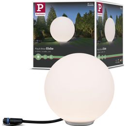 LED Kugelleuchte Paulmann "Plug & Shine", wei&szlig;, &Oslash;:20cm, Leuchten, LED Kugelleuchte, LED-Modul, IP67 3000K 24V