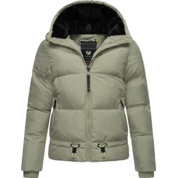 Steppjacke Ragwear "Steppjacke Briony", Damen, Gr. M, gr&uuml;n (dusty olive), Obermaterial: 100% Polyester PES. Obermaterial: Futter: 100% Polyester PES. 100% Polyester PES., Jacken Steppjacke